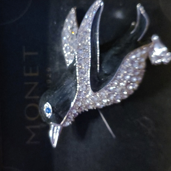 Monet | Jewelry | 3 Items Monet Beautiful Sparkling Holiday Pins With ...